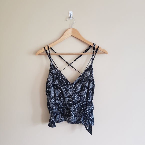 Forever 21 | Tops | Crossover Wrap Crop Top Cami | Poshmark